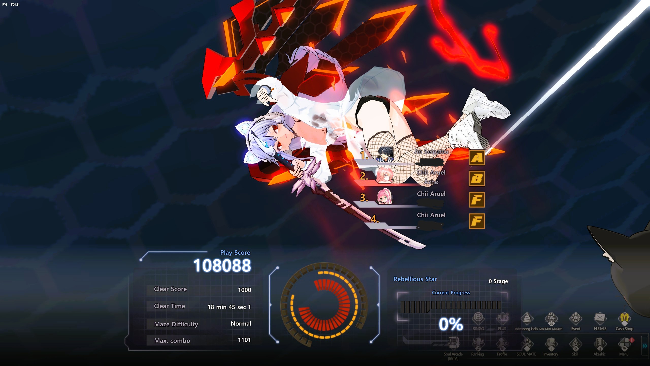 [Lugman Clear] Àzhø / Rebellious star done!